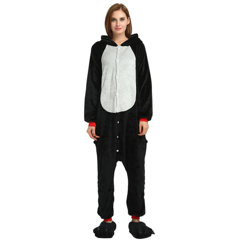Bat Onesie for Adults Women Men Kigurumi Party Costume Pajamas - Allonesie