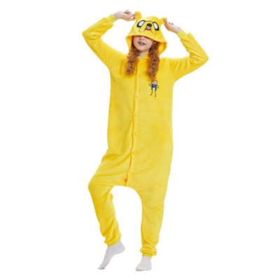 Jake the Dog Onesie Kigurumi Adult Animal Onesie Costume Pajama - Allonesie