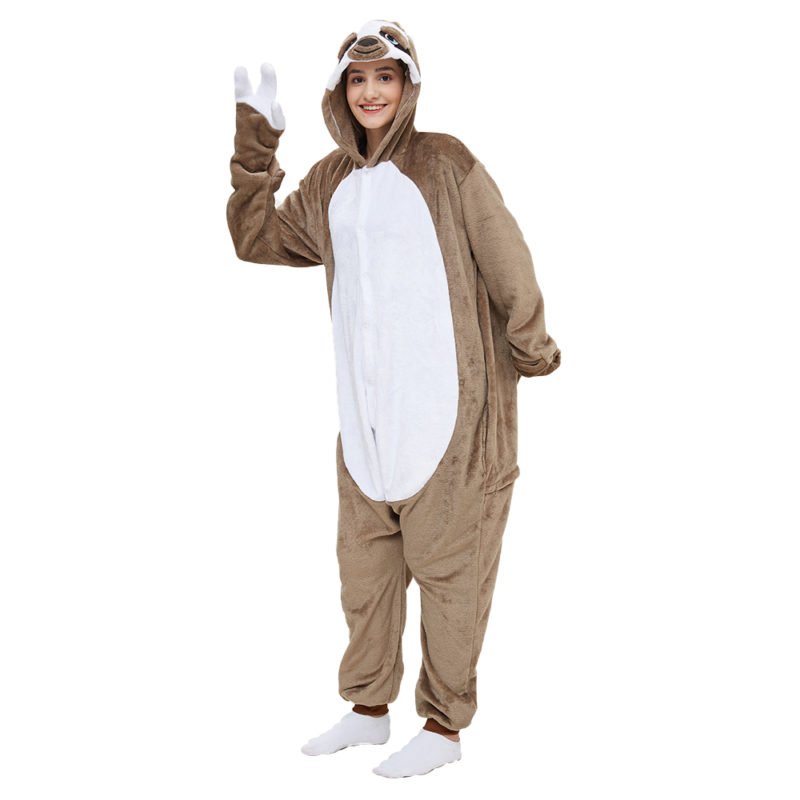 Sloth Onesie Kigurumi Adult Animal Onesie Costume Pajama - Allonesie