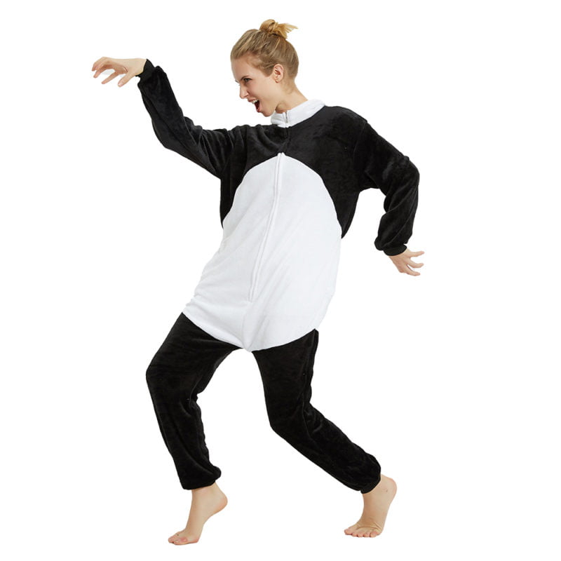 Adult Panda Onesie Costume for Women Men Animal Kigurumi Costumes ...