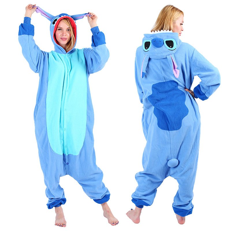 Lilo and Stitch Adult Onesie Kigurumi Pajamas