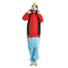 Goofy Costume Onesie Pajamas for Adult Halloween Costumes